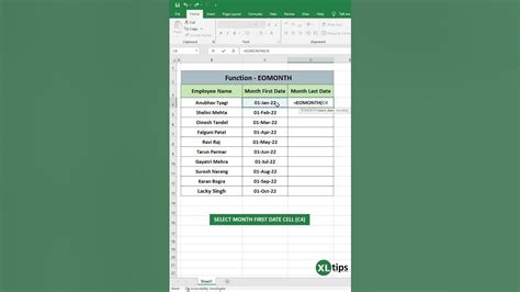 Stop Using Wrong Functions And Try Eomonth For Excel Success Youtube