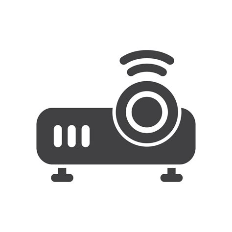 Projector Icon Solid 17682153 Vector Art At Vecteezy