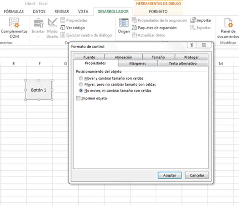 Como dejar un botón fijo y que al borrar columnas el botón no se mueva Microsoft Excel