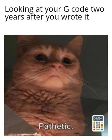 Cnc Nothing Stings More Than Revisiting Your Own G Code Masterpiece Two Years Later And