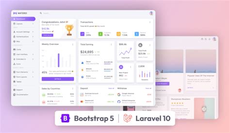 8 Laravel Admin Dashboard Templates Free And Pro