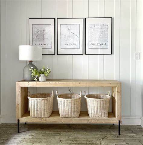 Sofa Table With Storage Diy Cabinets Matttroy