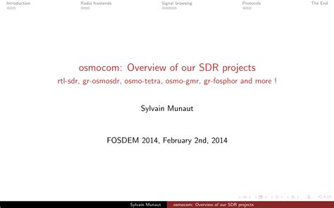 Osmocom Overview Of Our SDR Projects Rtl Sdr Gr Osmosdr Osmo Tetra Osmo Gmr Gr Fosphor And