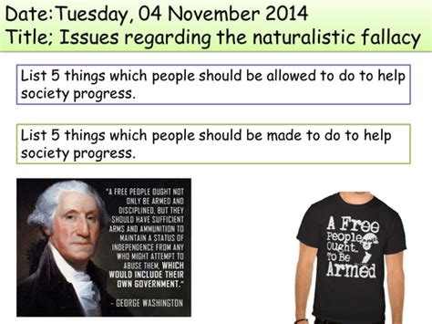 Ks5 The Naturalistic Fallacy Teaching Resources
