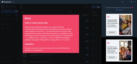 Not Sure What I Wants Me To Do Game Isn T Open And Mod Manager Is Running As Admin R