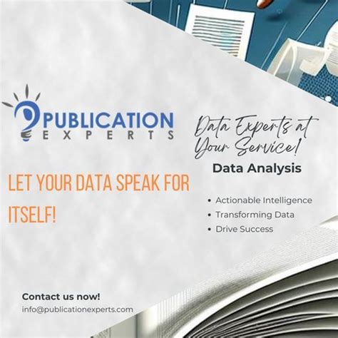 Turn Data Into Action With Expert Data Analysis Publication Experts