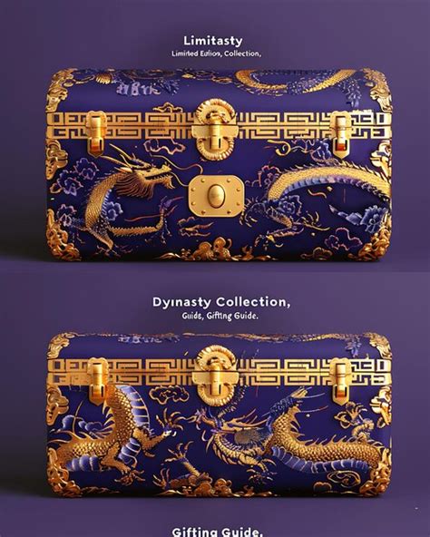 Imperial Dragon Mooncake Chest With 3d Flip Card Effect Hori Inspired