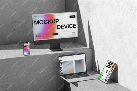 Premium Psd Object Device Tablet Psd Mockup With Natural Shadow
