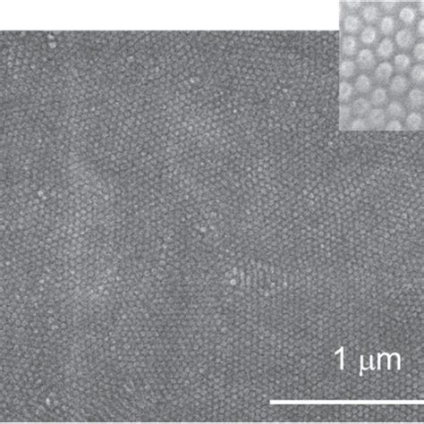 A Sem Image For The Sio2 Master Mold After Nanoimprint Process The Download Scientific Diagram