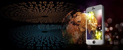 technology binary web glob background artificial intelligence virtual