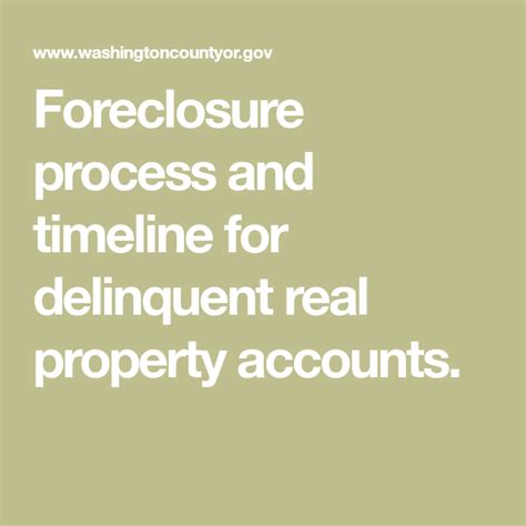 Understanding The Foreclosure Process