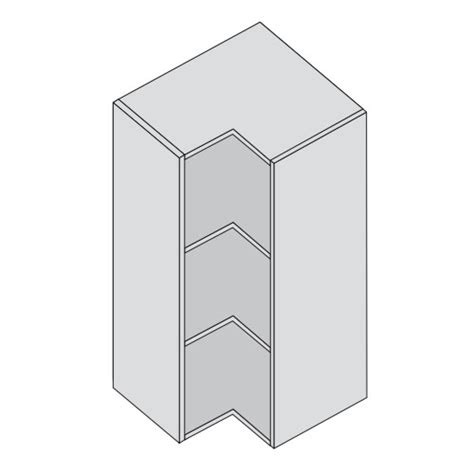 Kitchen Carcass Cubed Custom Made Wall L Corner 900mm Custom