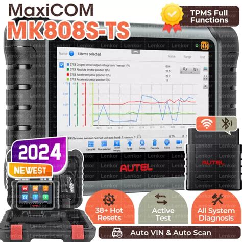 AUTEL MAXICOM MK S TS Bidirectional TPMS Programming Upgrade Of MK TS