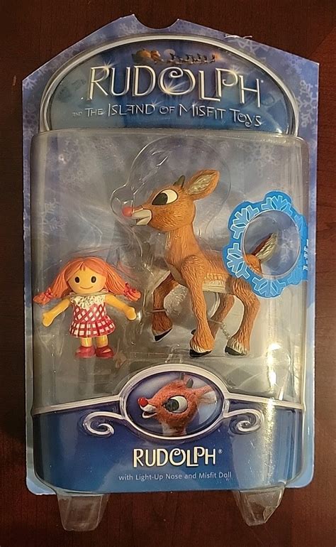 Rudolph And The Island Of Misfit Toys Rudolph W Light Up Nose And