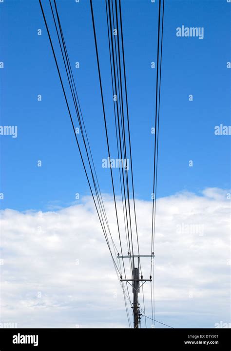 Multiple Power Lines Hi Res Stock Photography And Images Alamy