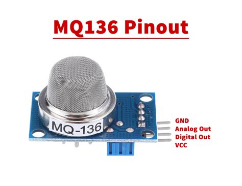 Mq136 Hydrogen Sulfide Gas Sensor Module