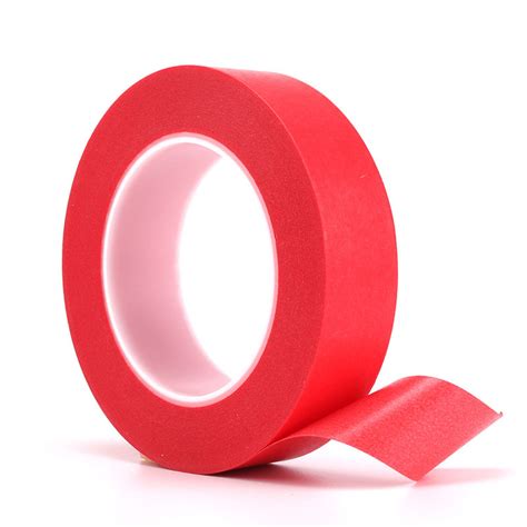 Temperature Resistance 300°c Red Composite Crepe Paper Masking Tape