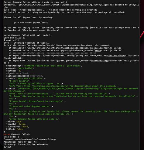 `yarn Create R3f App Next My App Ts` Install Error · Issue 75 · Pmndrsreact Three Next · Github