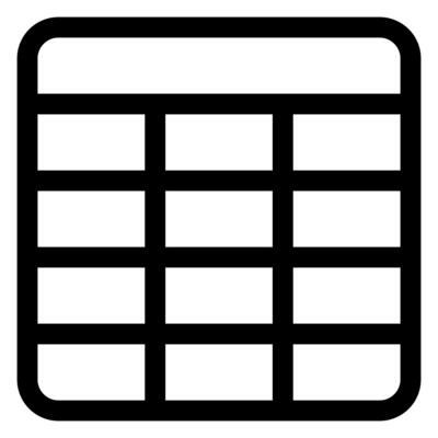 Excel Table Vector Art Icons And Graphics For Free Download