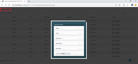 Bootstrap Datatable Crud Using Codeigniter Mysql Ajax Roy Tutorials