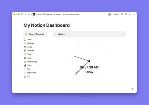 8 Best Notion Clock Widgets Of 2025 Notion Tour
