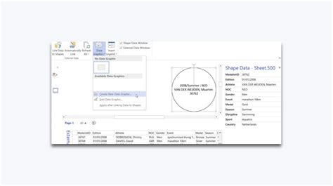 Data Graphics Text Callouts In Visio 2013