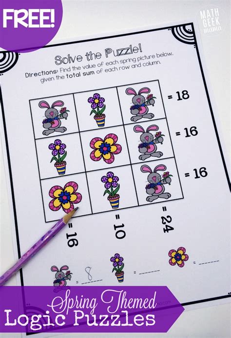 Math Logic Puzzle