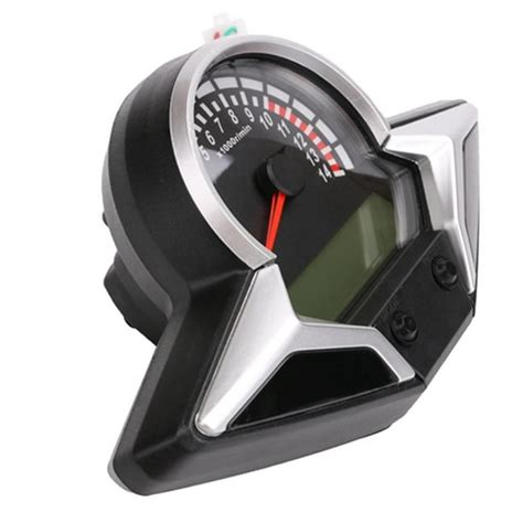 Motocicleta Retroiluminado Universal Tacómetro Velocímetro Odómetro Indicador De
