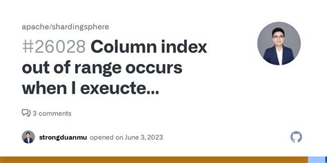 Column Index Out Of Range Occurs When I Exeucte Subquery With Encrypt Feature · Issue 26028