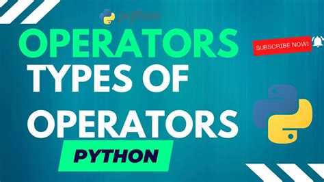 Operators In Python Programming Types Of Operators In Python Urdu