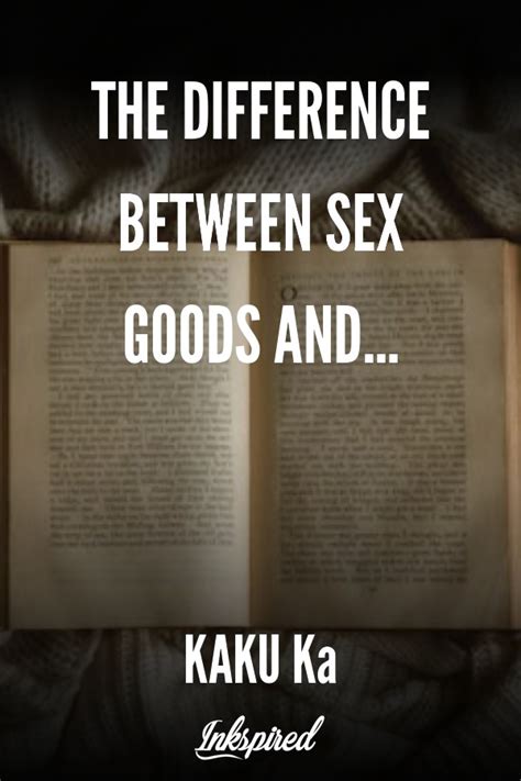 Inkspired The Difference Between Sex Goods And Adult Goods