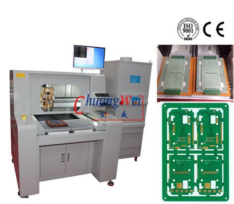 Pcb Depaneling Router Pcba Separator Router Machine High Resolution Ccd Camera