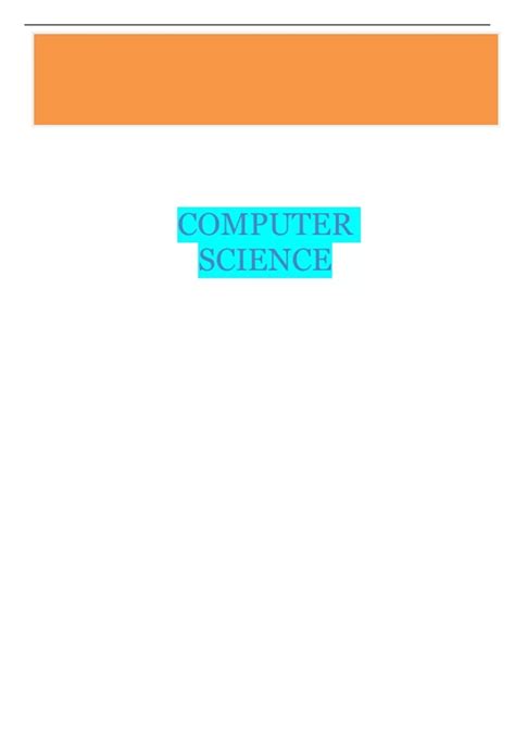 Ocr 2023 Gcse Computer Science J27702 Computational Thinking