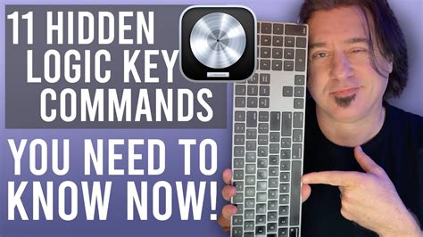 11 Logic Pro Key Commands You Need To Know Now Youtube