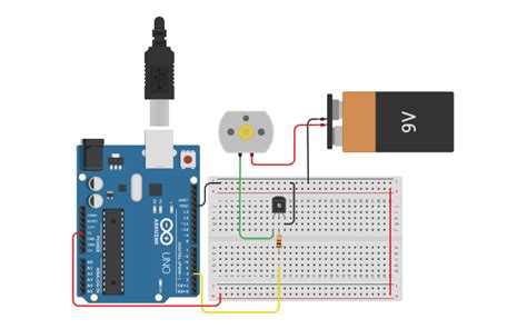 Circuit Design Analog Output Tinkercad