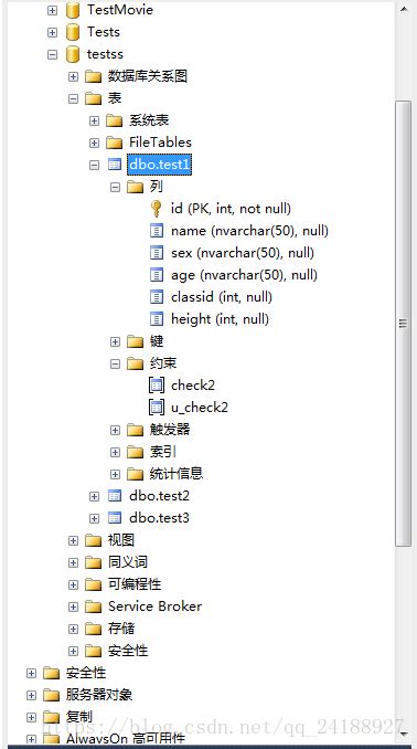 Sqlserver之修改check约束sqlsevere语句修改行check Csdn博客