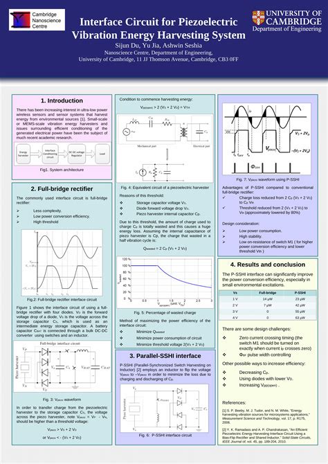 Pdf Interface Circuit For Piezoelectric Vibration Energy Interface Circuit For