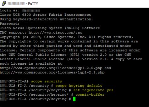 Cisco UCS Manager Expired Keyring Certificate Next Level SDDC