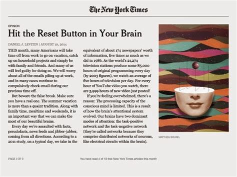 Iqs Corner Article Hit The Reset Button In Your Brain