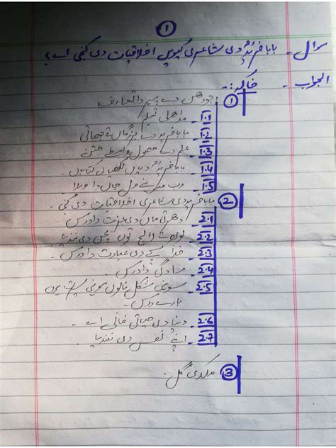 baba fareed css pdf