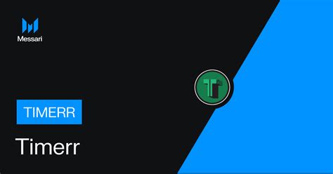 Timerr Price Timerr To Usd Research News And Fundraising Messari
