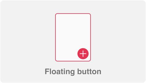 Floating Button Pui（プイ）
