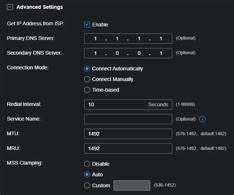 TP Link ER605 MSS Clamping Business Community