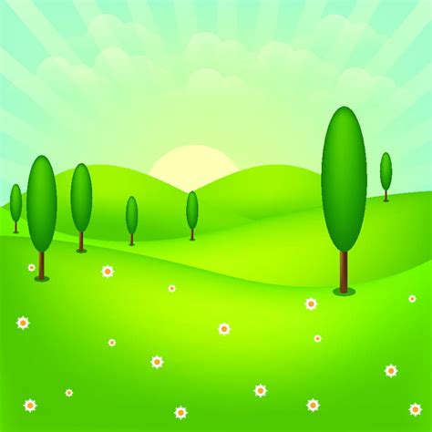 ภาพประกอบแนวนอน Eps Ai Uidownload