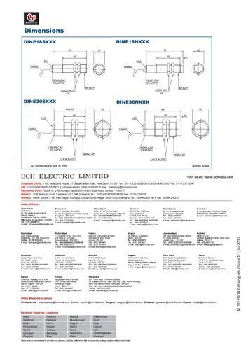 Bch E Prox Electronic Sensors At Best Price In Faridabad By Indo Overseas Marketing Id