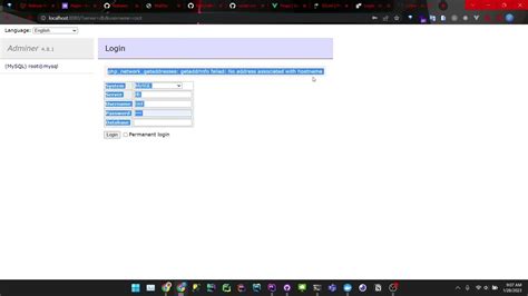 Fixed Phpnetworkgetaddresses Getaddrinfo Failed No Address Associated With Hostname Youtube