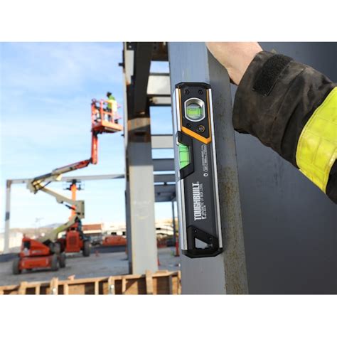 Toughbuilt Aluminum 9 In 2 Vial Magnetic Torpedo Level Tb H2 L 9lh M At