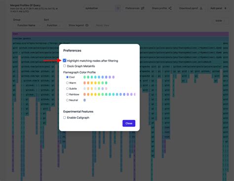 Filter By Function Polar Signals Documentation
