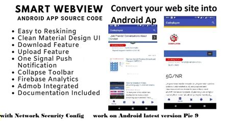 Smart Webview Android App Source Code By Codeplayon Codester