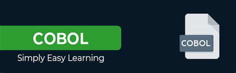 Cobol 教程 技术教程